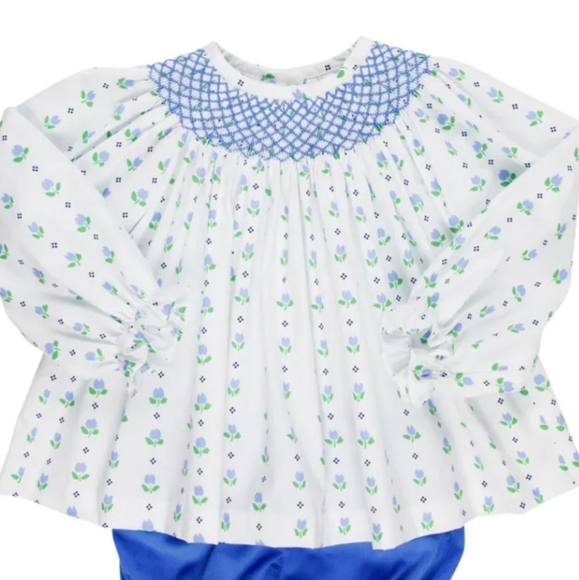 The Beaufort Bonnet Company | Shirts & Tops | Tbbc Floral White And ...